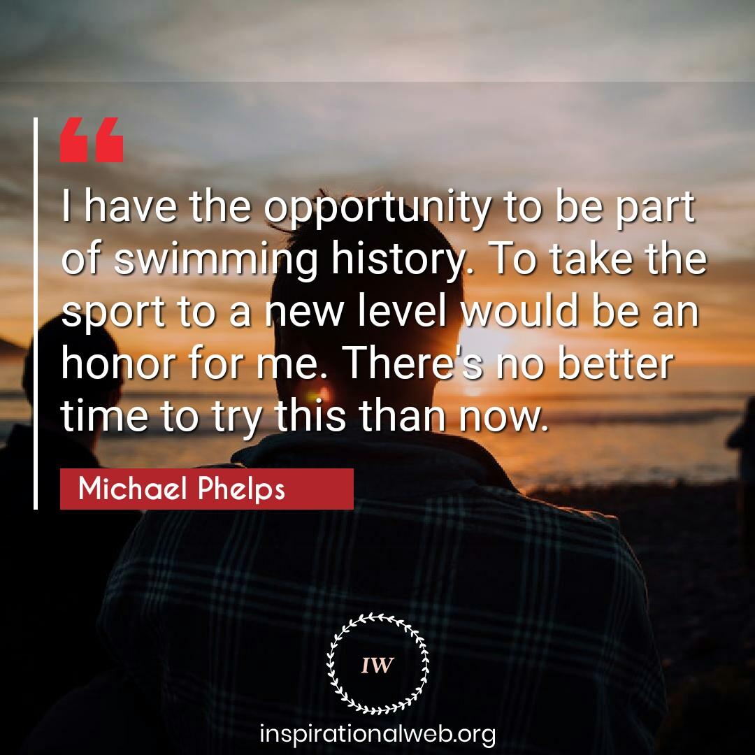 Michael Phelps Quotes - Inspirationalweb.org