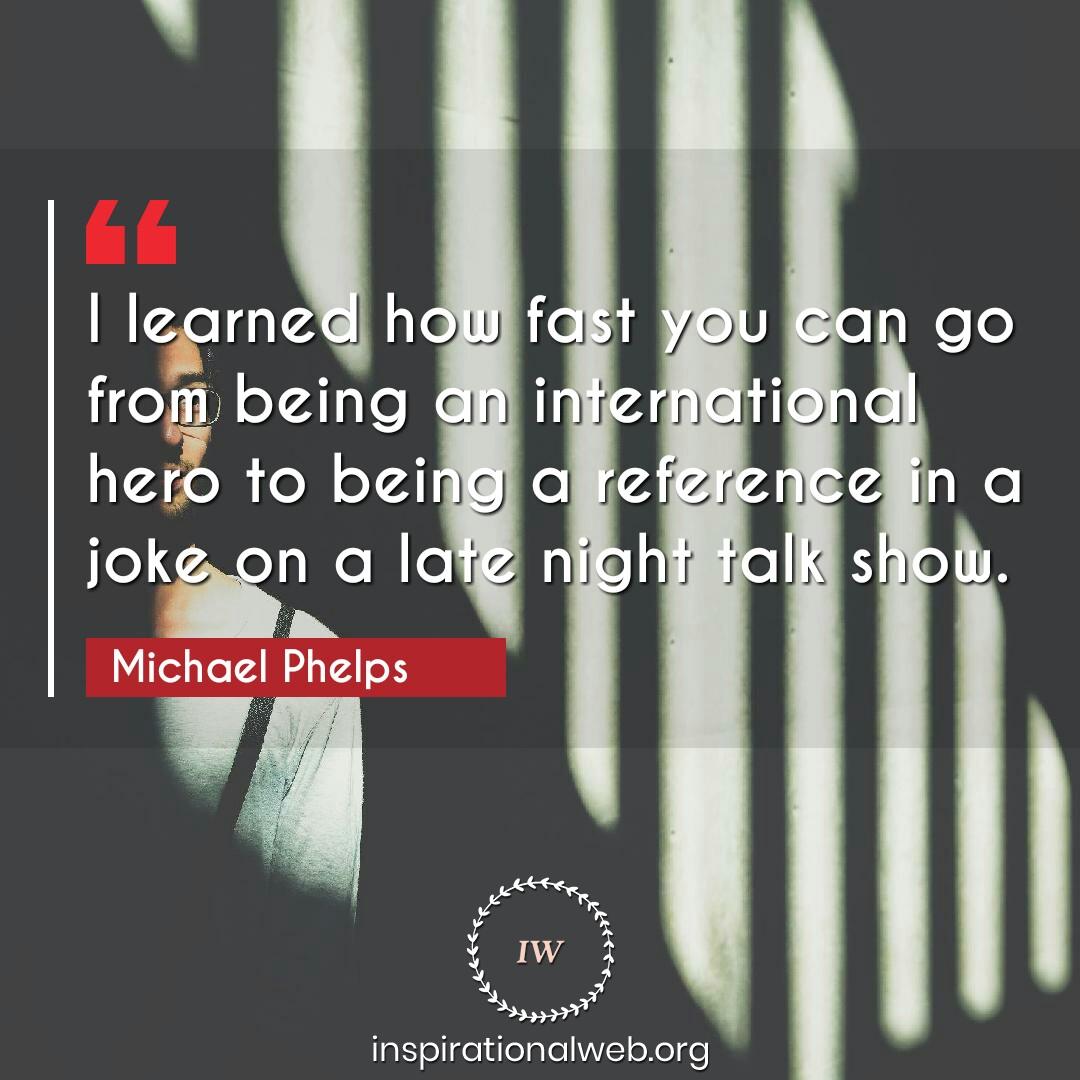 Michael Phelps Quotes - Inspirationalweb.org