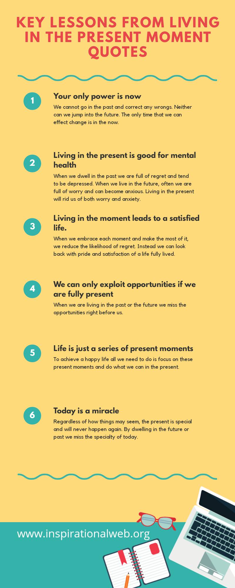 43 Powerful Living In The Present Moment Quotes | Inspirationalweb.org