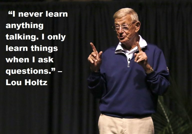 51 Motivational Lou Holtz Quotes | Inspirationalweb.org