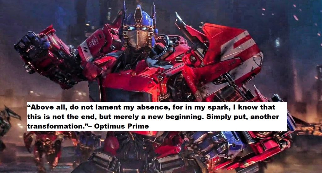 Top 51 Optimus Prime Quotes | Inspirationalweb.org