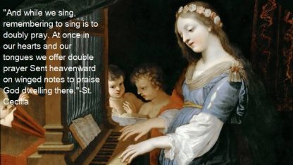 21 Most Popular St. Cecilia Quotes | Inspirationalweb.org