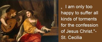 21 Most Popular St. Cecilia Quotes | Inspirationalweb.org