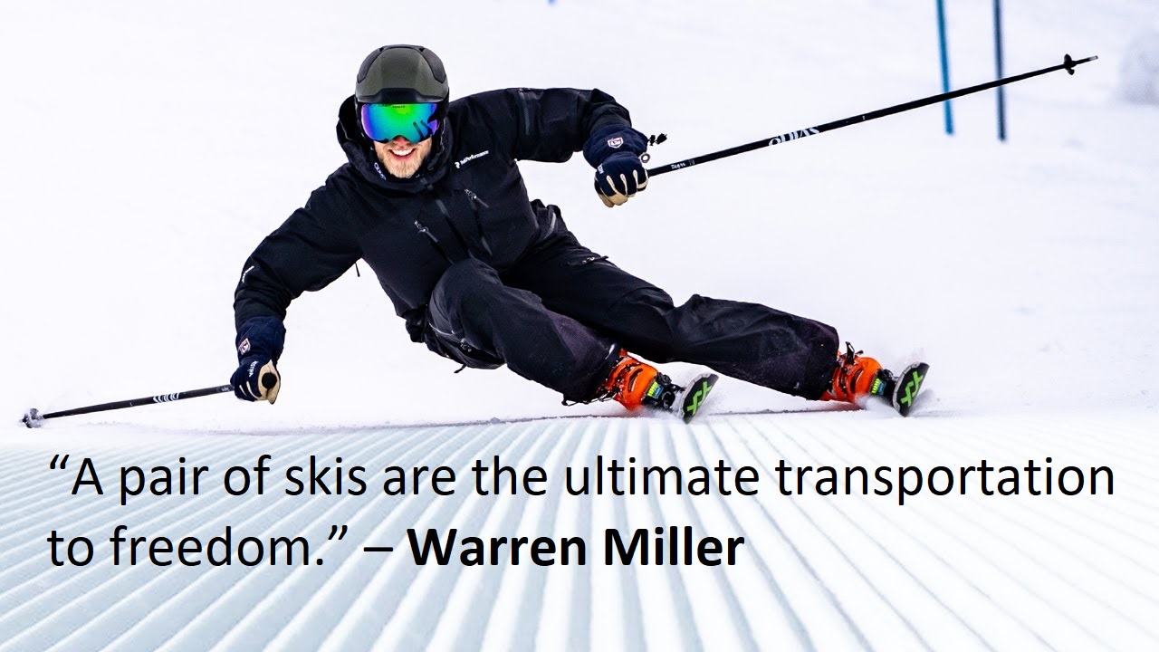 43 Inspirational and Stunning Skiing Quotes | Inspirationalweb.org
